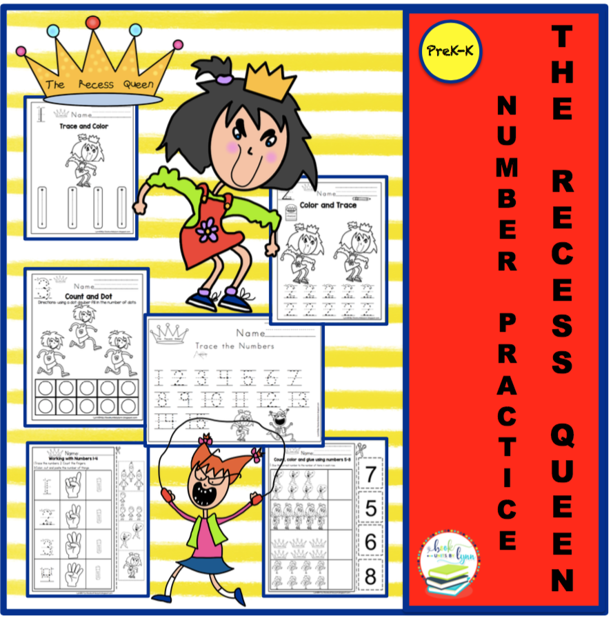 THE RECESS QUEEN ~ Book Units by Lynn