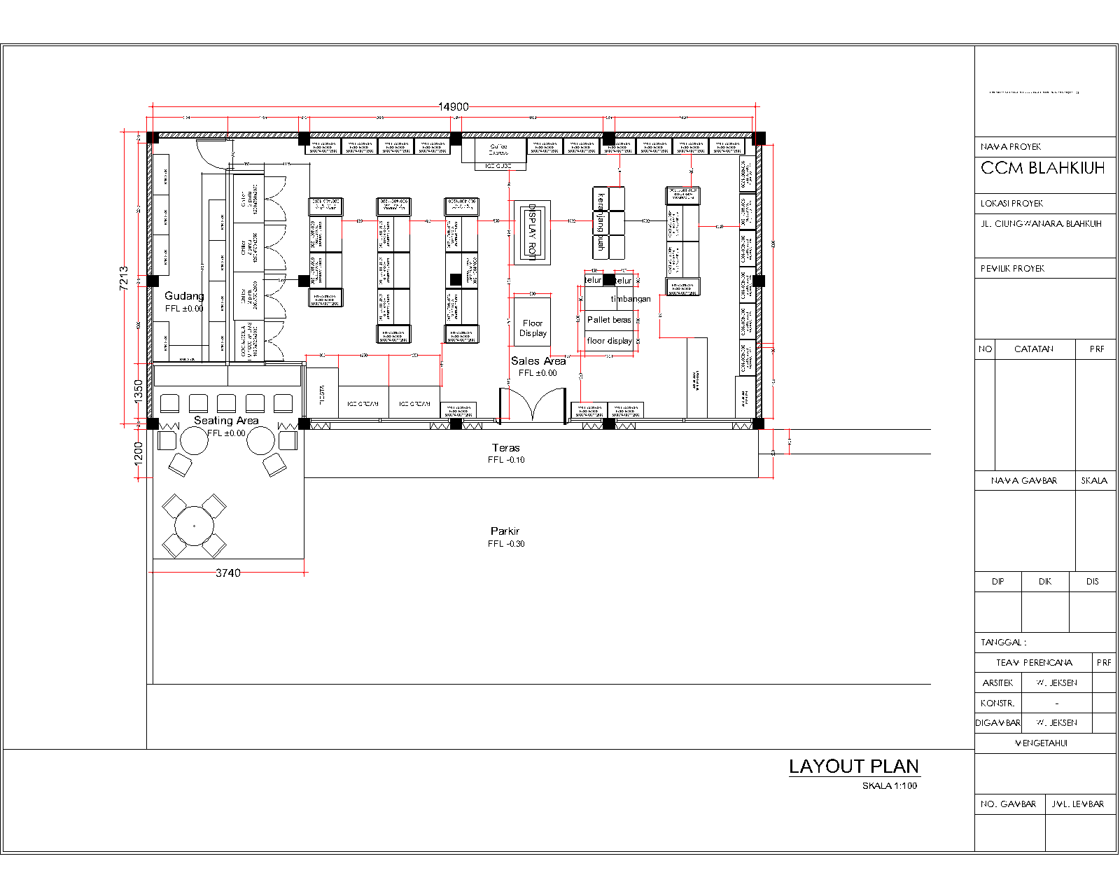 Minimarket Di Badung Bali - Blahkiuh - DESIGN MINIMARKET BALI
