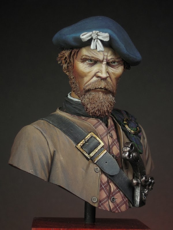 The Beret Project: Jacobite Highlanders with Blue Berets (Bonnets)