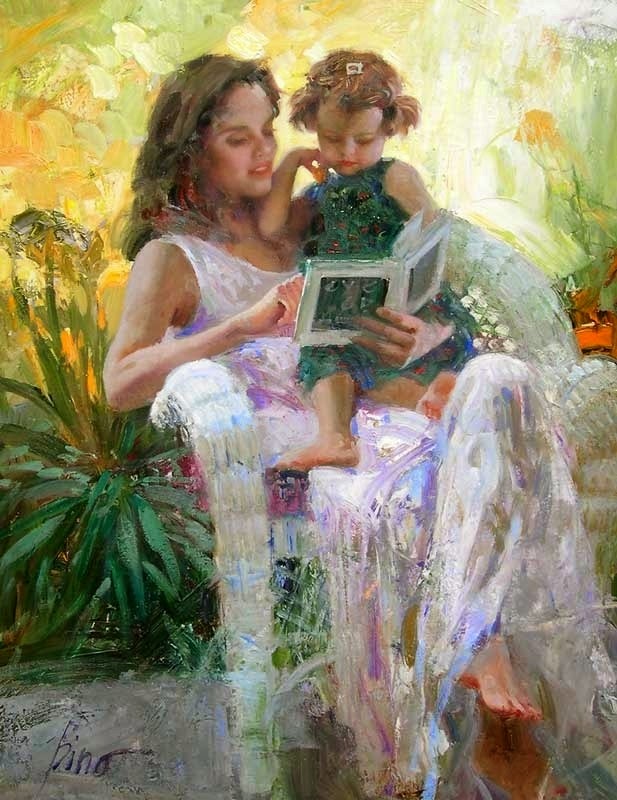 Reading and Art: Pino Daeni