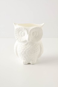 Kayla LeBaron Interiors: White Ceramic Owls: Who knew!?