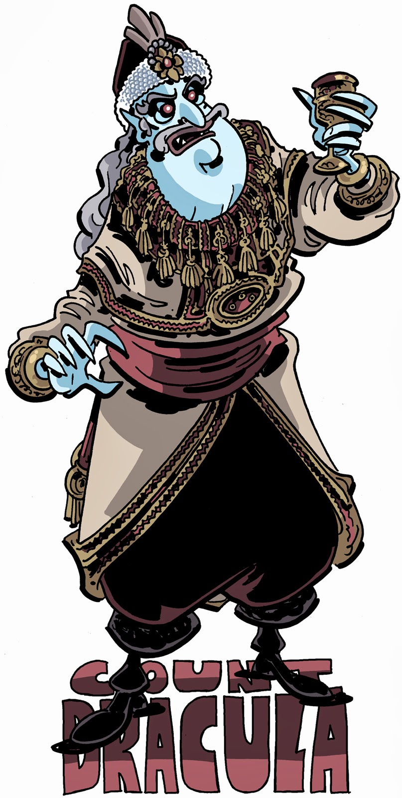 Chris Schweizer's Old Blog: Character-a-Day: Count Dracula