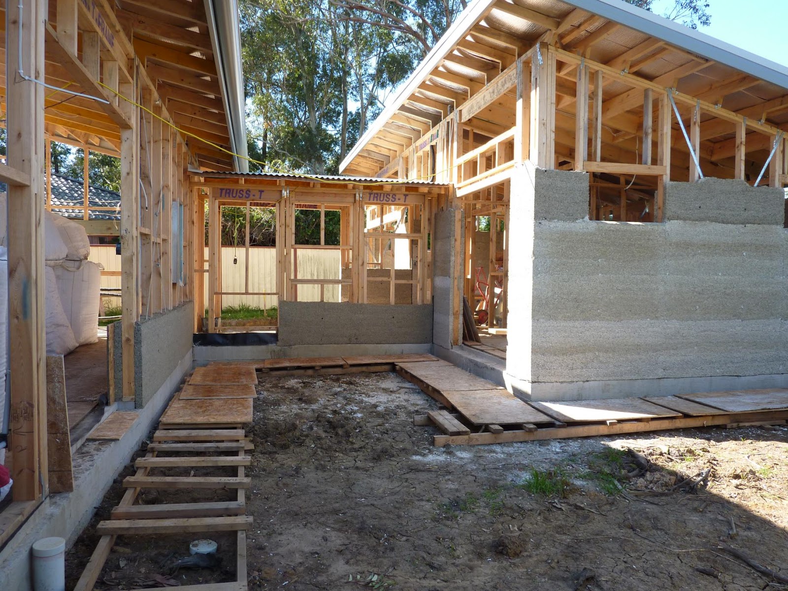 Culburra Hemp House: Hemp Building Video and meeting other hemp builders