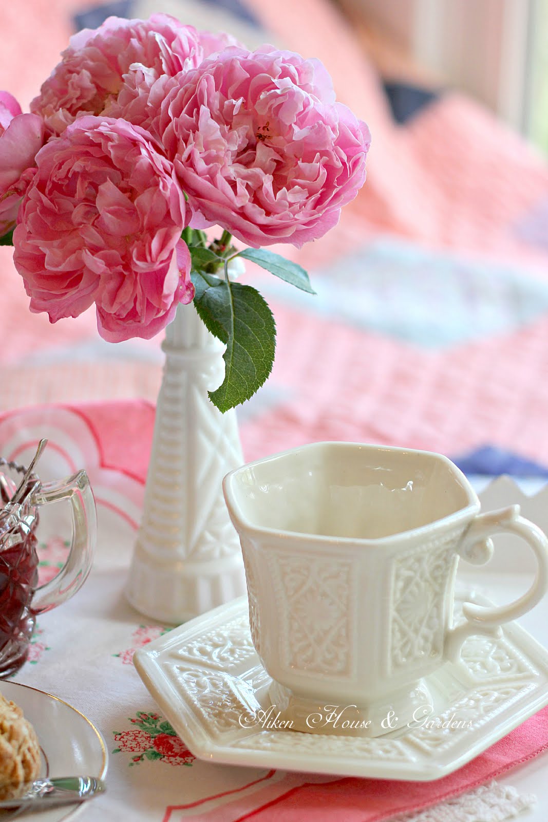 Aiken House & Gardens: Pink Tea And Roses