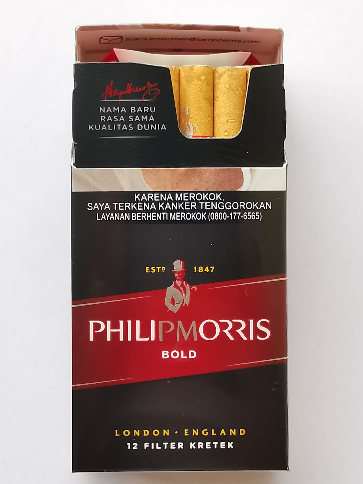 Philip Morris Bold, Nama Baru Dari Sampoerna U Bold Dengan Keunggulan ...