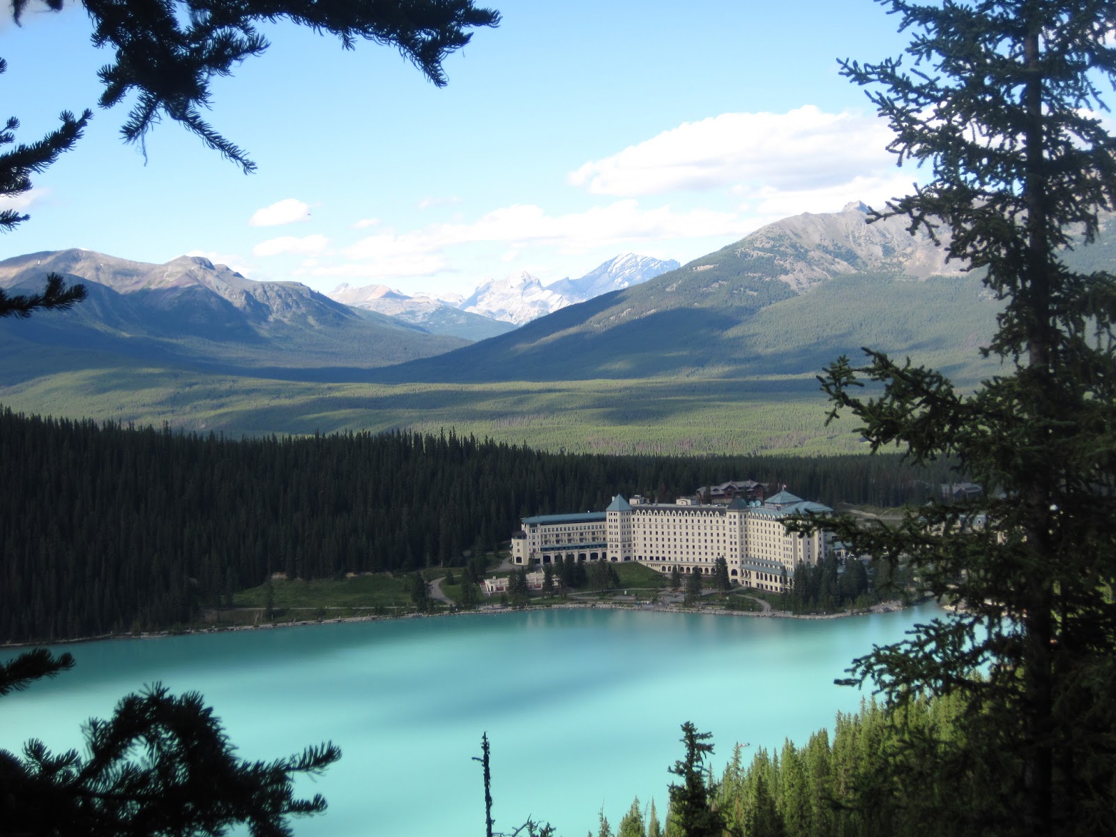 Wanderlust: Banff National Park: Fairview Lookout at Lake Louise