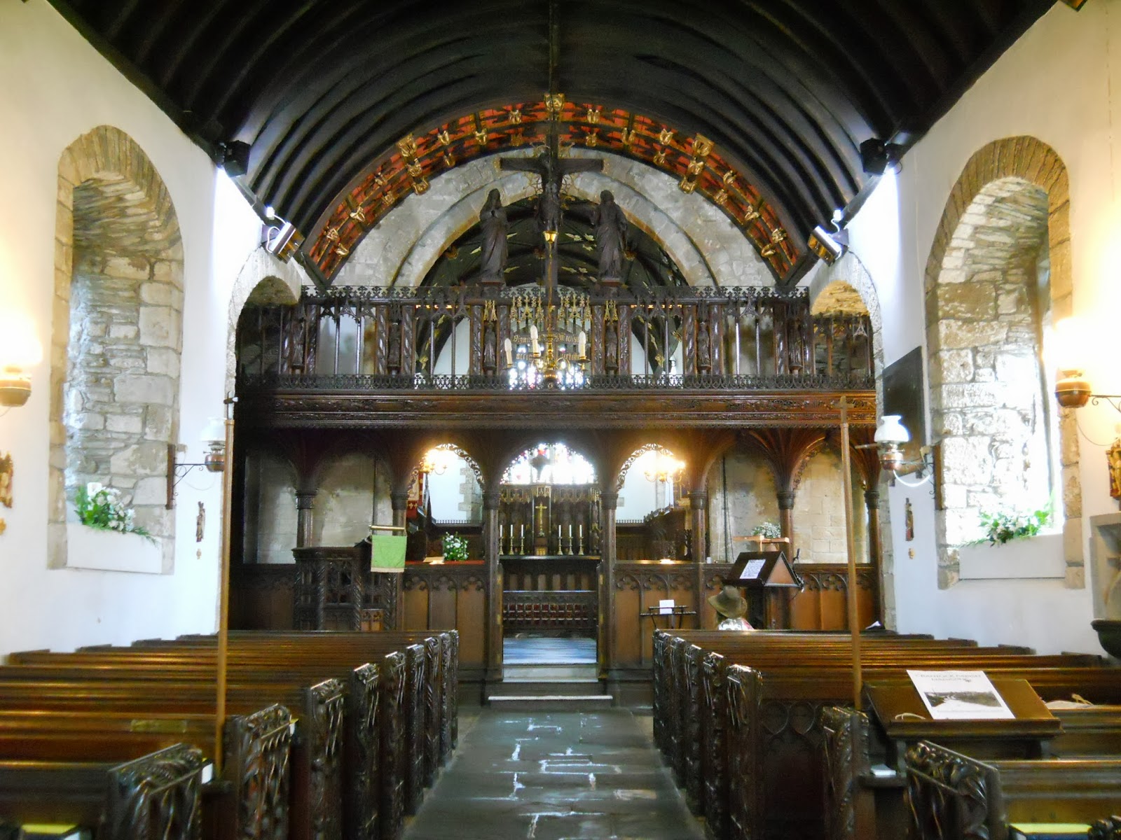 St Carantoc's church in Crantock, near Newquay in Cornwall. My ...
