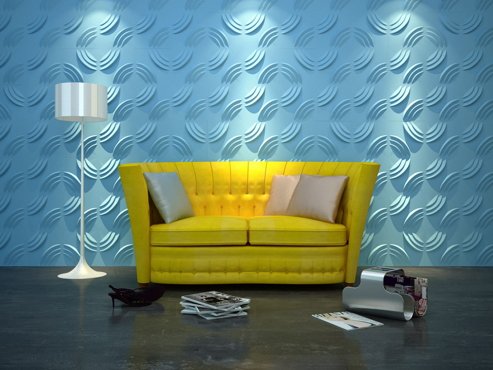 3D Board Wall Panel by Kreativ Hauz: 3D Board | Ideas