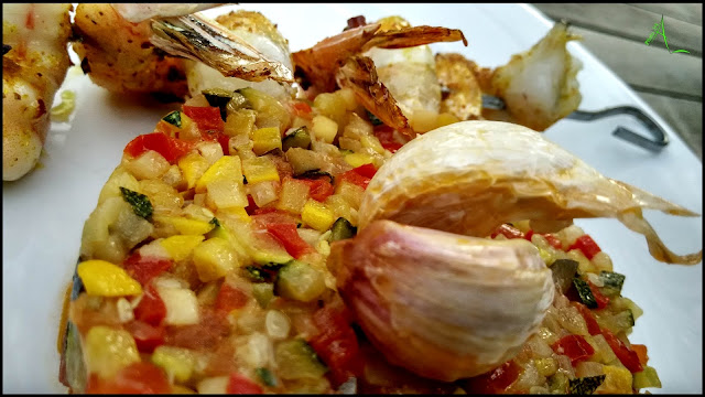 La cuisine de Christine: Brunoise de légumes du soleil