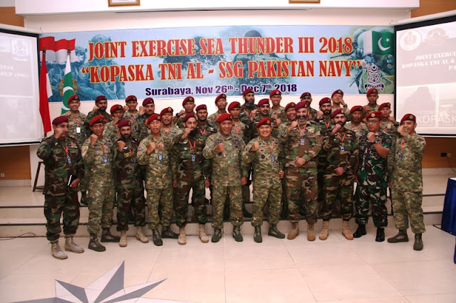 Kopaska dan SSG Pakistan Navy Latihan Sea Thunder III - BERITA MILITER ...