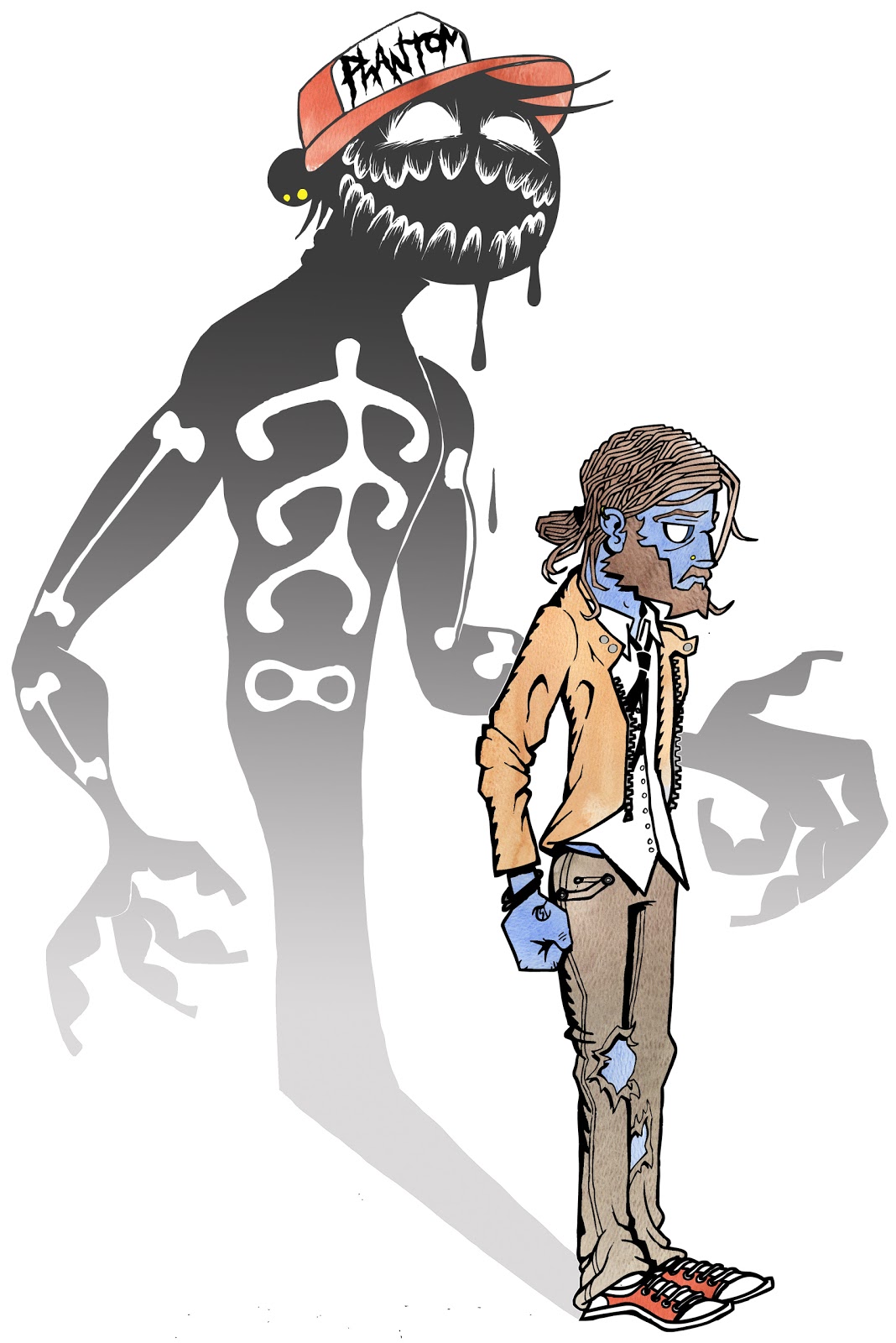 Tom Harman Illustration: Shadow Dude