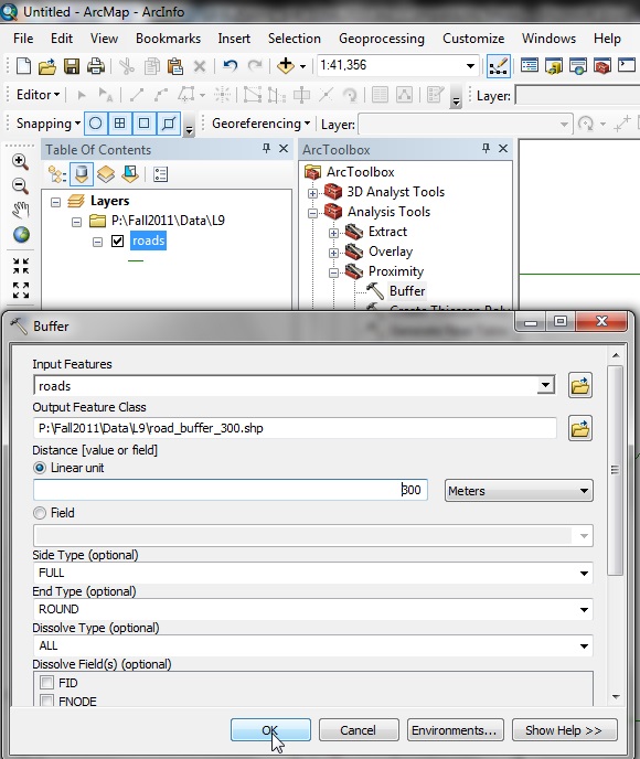 Buffering and Overlay in ArcGIS - ArcMAP - GIS For You