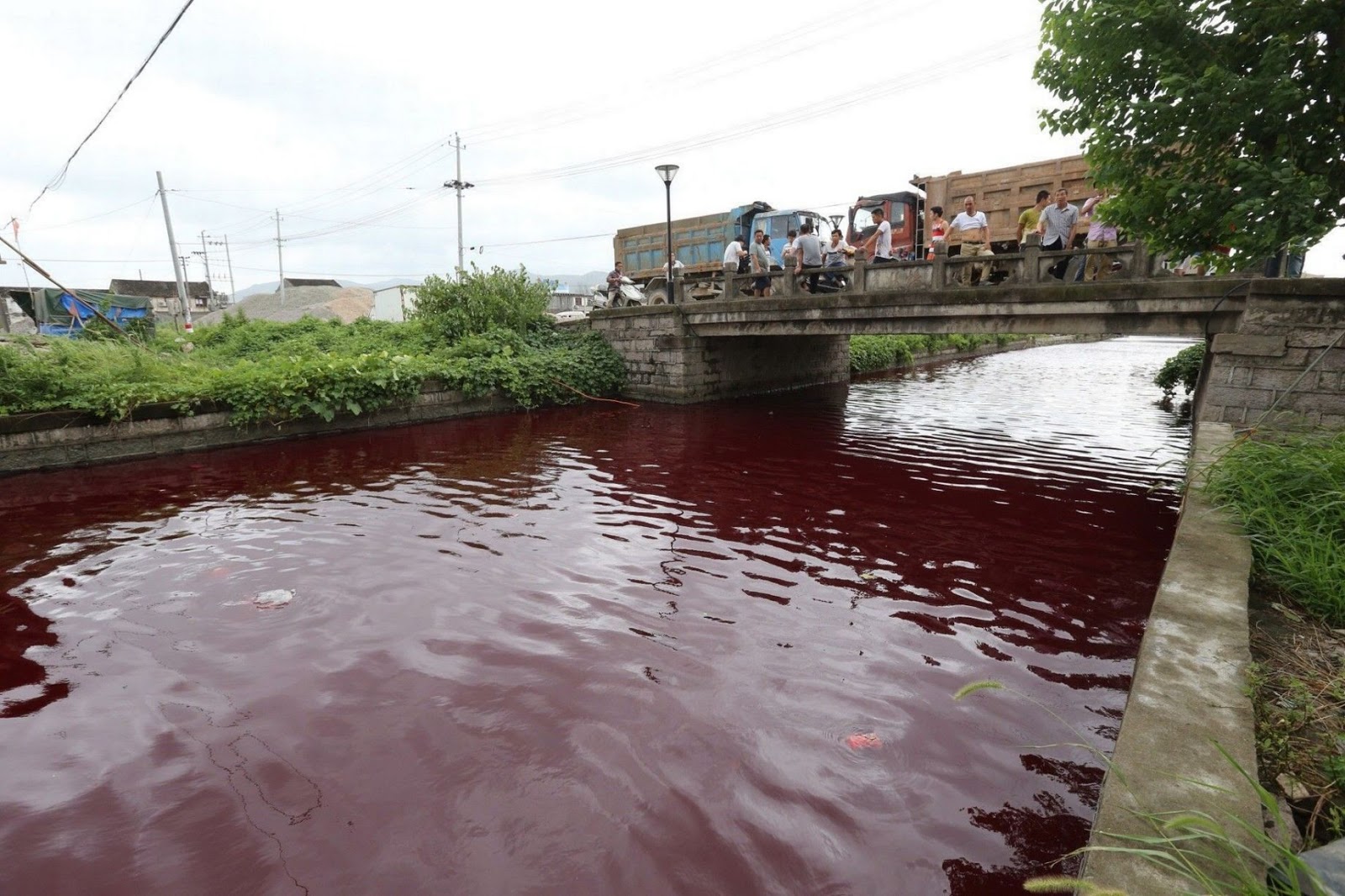 getStunned: Unexplained bodies of water turned into bloody red