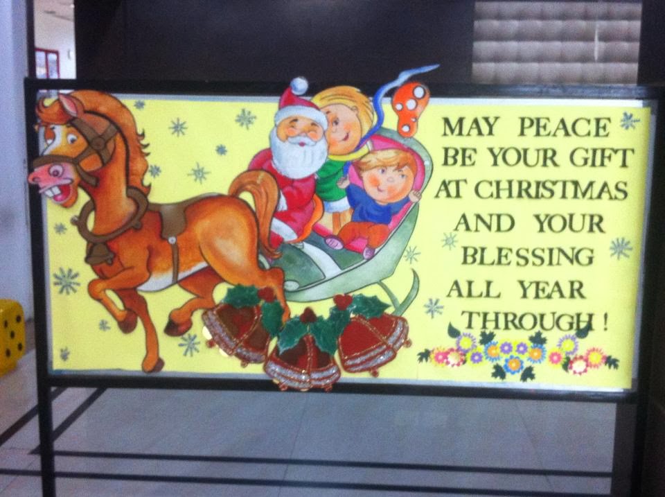 Art ,Craft ideas and bulletin boards for elementary schools: Christmas ...