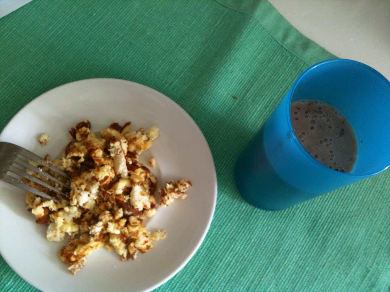 Primeiro dia de dieta pastosa