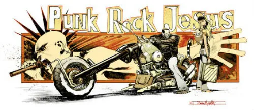 Cartunista recria figura de Jesus como astro punk ateu
