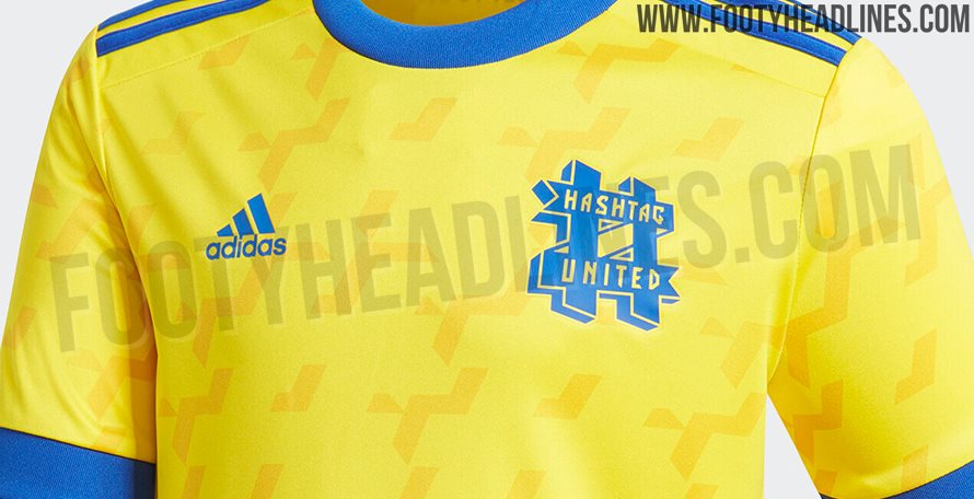 Bespoke Adidas Hashtag United 20-21 Home Kit Leaked - Footy Headlines