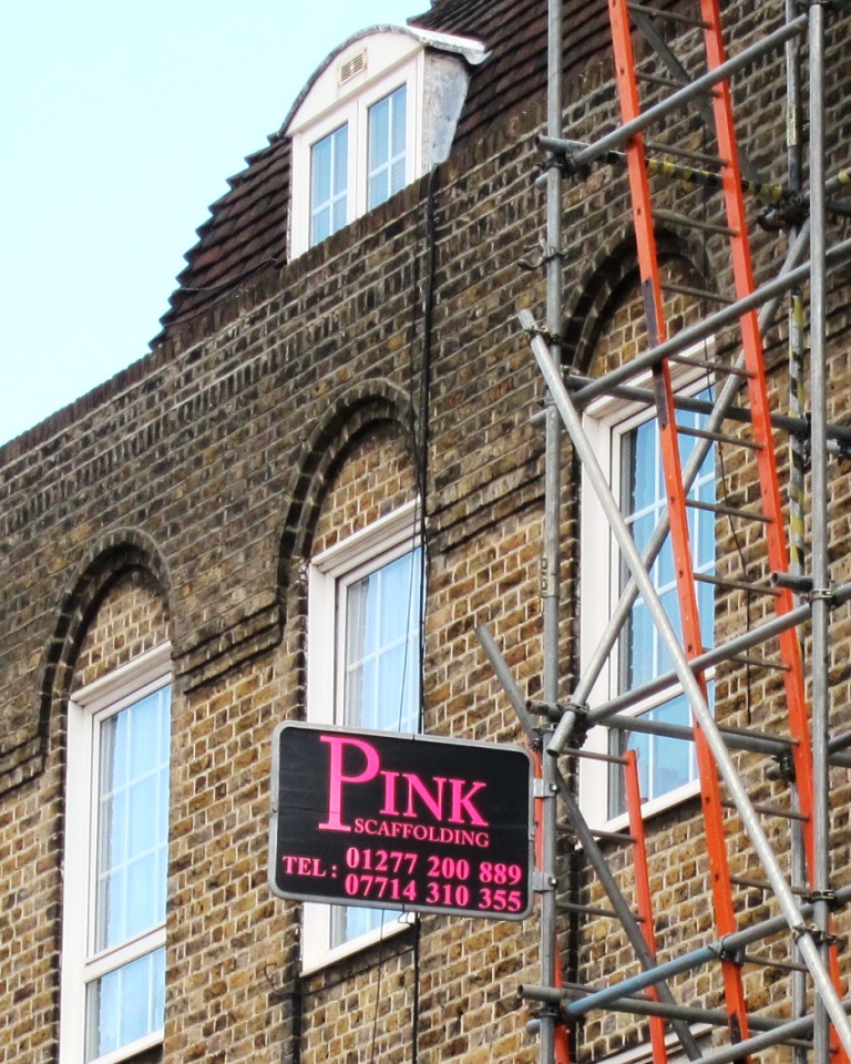 Doves Today: Pink Saturday - Street signs