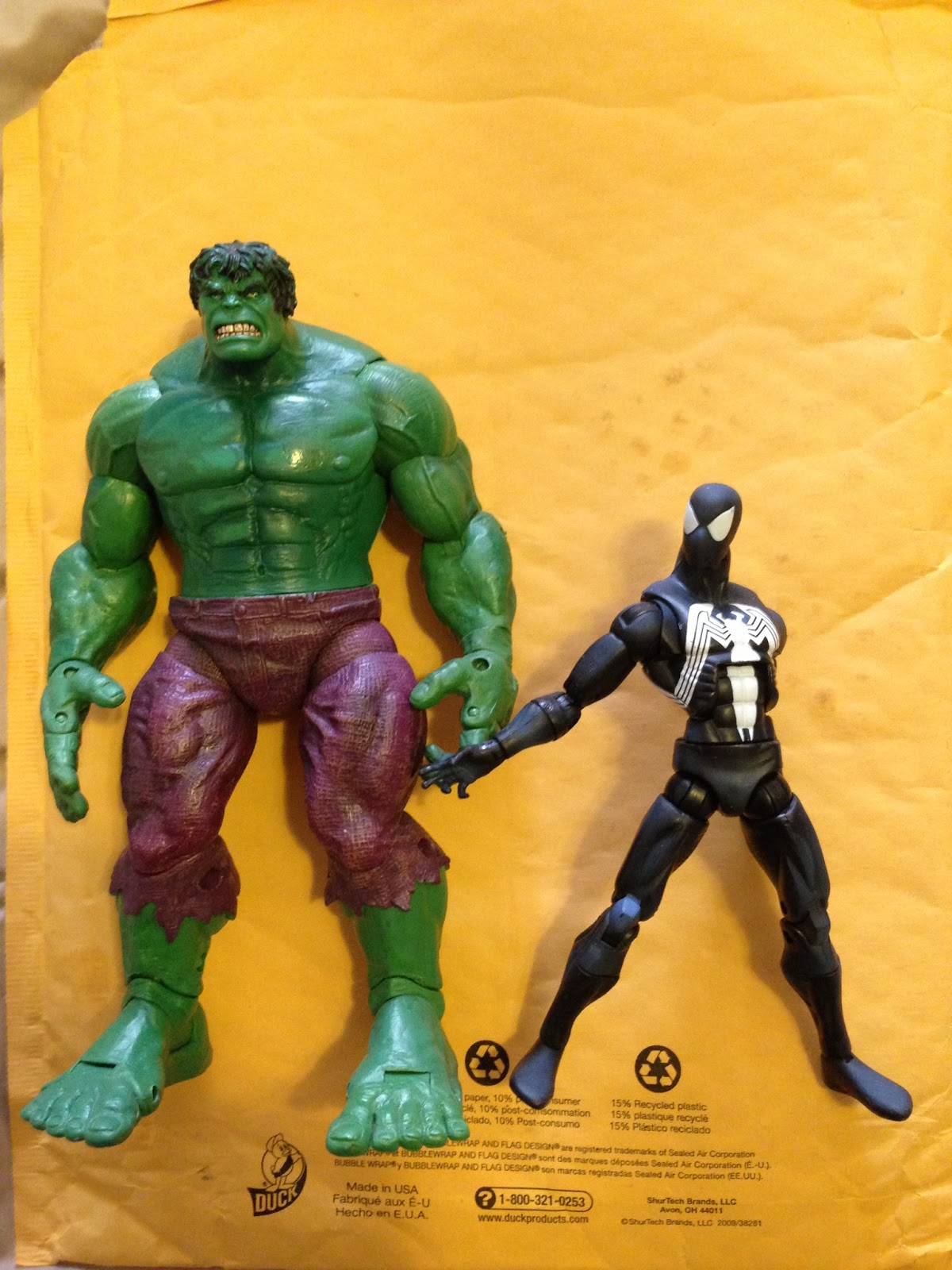 GEEKISH PURSUITS: REVIEW: Toy Biz MARVEL LEGENDS "Face Off" Hulk