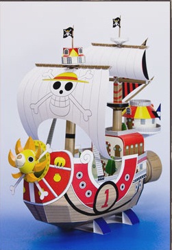 One Piece - Ship Papercraft Thousand Sunny by Toei Anime | Papercraft ...
