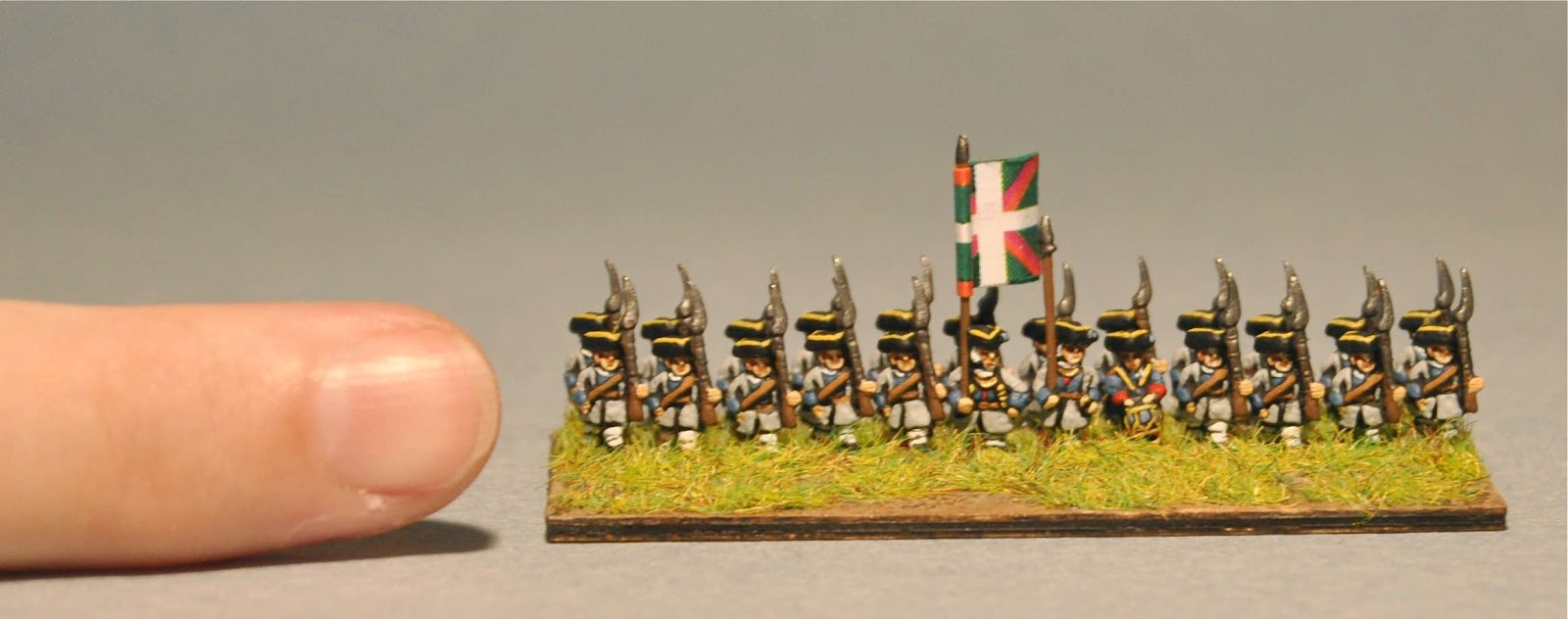 J White's Gallery: 6mm French Line Infantry from the Seven Years War ...