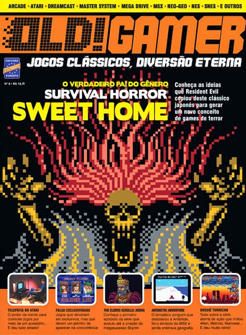 2º Olhar...: Revista OLD! Gamer e a Nostalgia da Época de Ouro dos Games