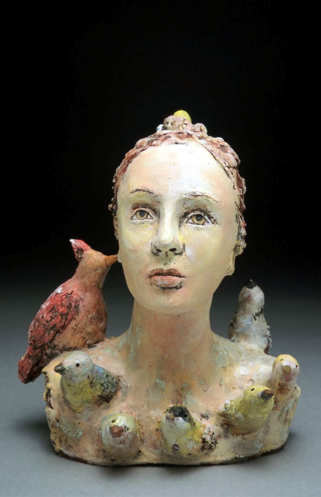 ...Amores Bohemios...: Debra Fritts, Esculturas que nos hablan de un ...