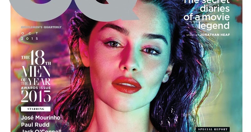 Cine Series: Emilia Clarke con su inconfundible belleza es portada en ...