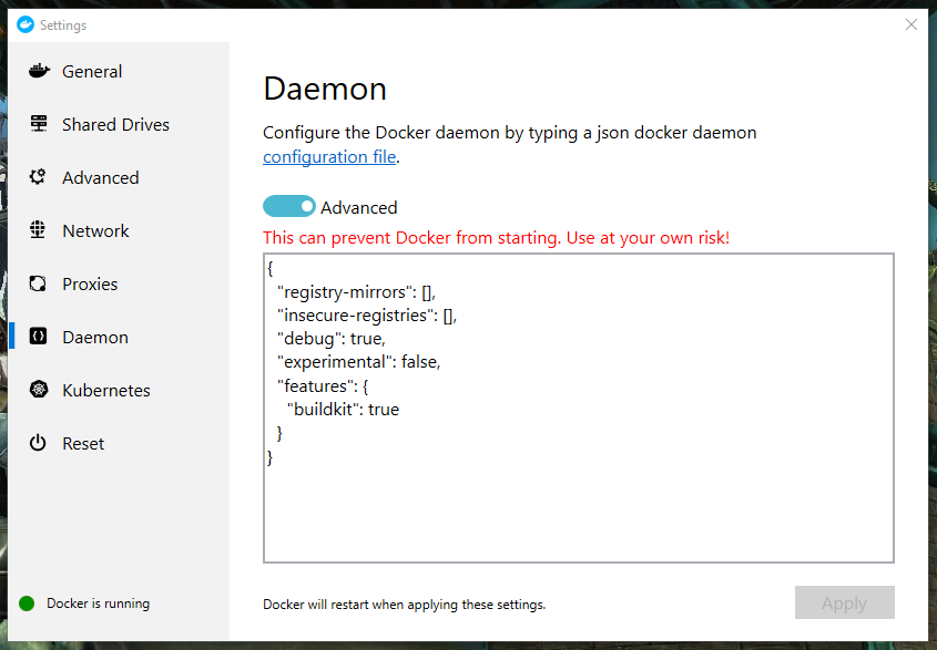 Adventures in Programming: Setting up Docker Desktop on Windows 10