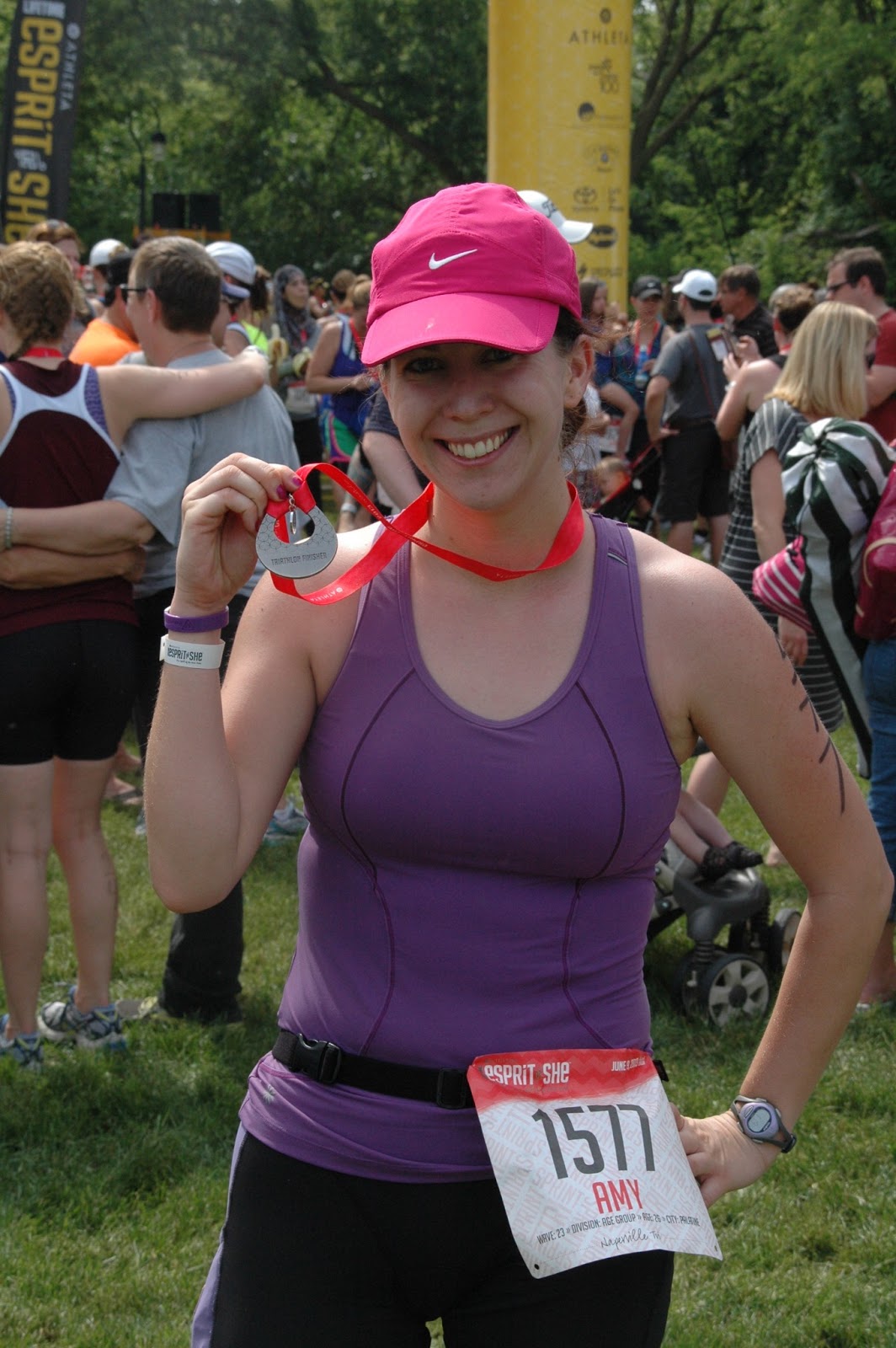 Juice Boxes and Crayolas: Race Recap: Esprit de She Sprint Triathlon