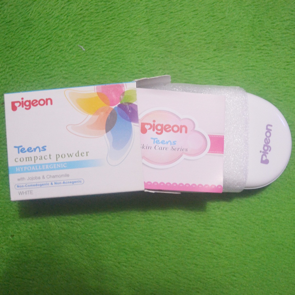 Review Pigeon Compact Powder Hypoallergenic - BEKIKA ROOM