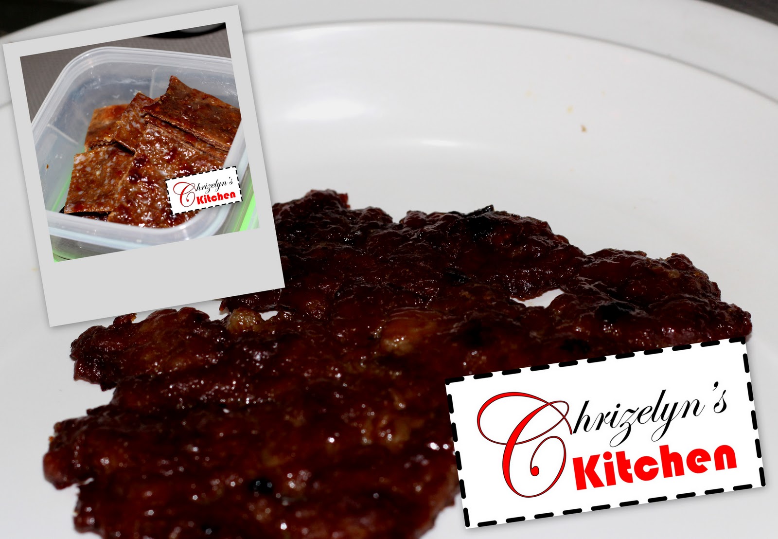 Chrizelyn: 自製豬肉乾 BAK KUA