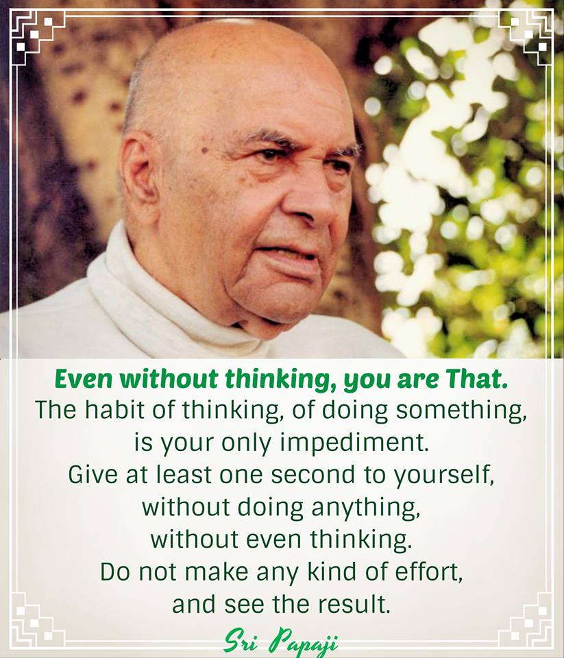 Divine will: Papaji Quotes