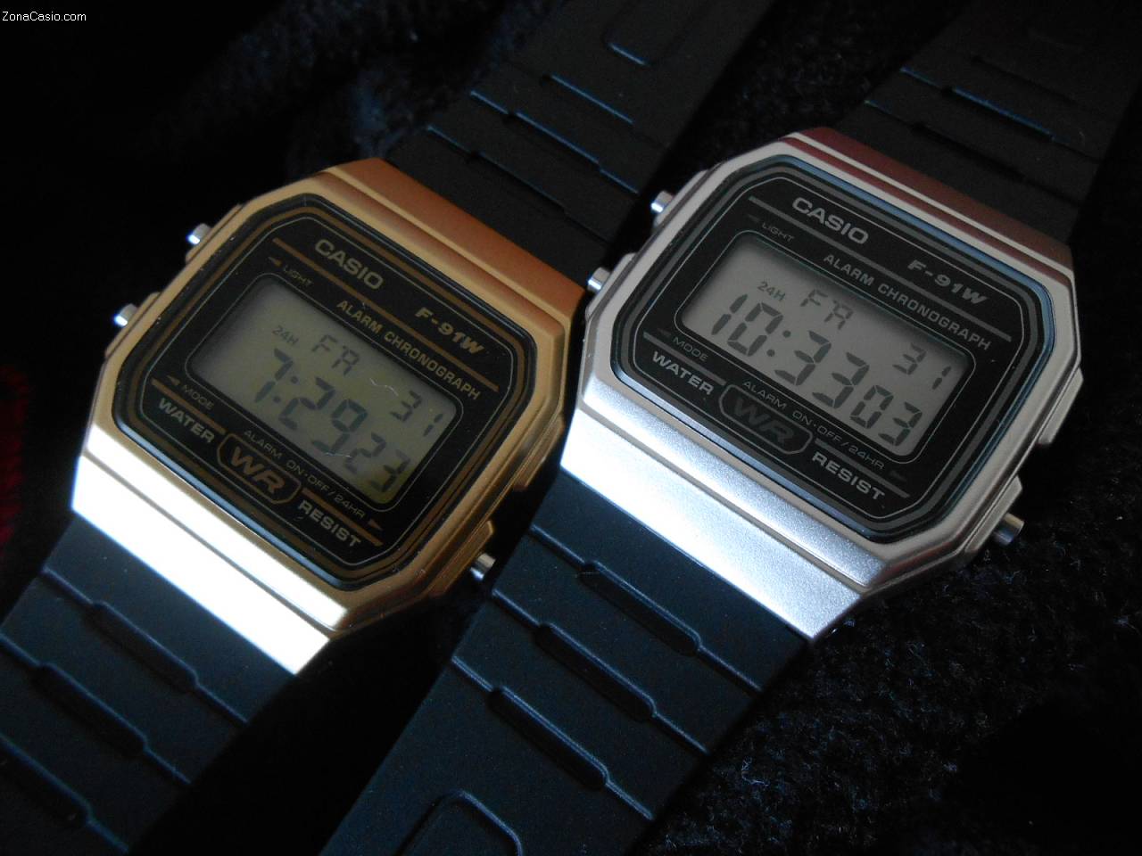 Zona Casio: Póster: todos los Casio F-91 de la historia