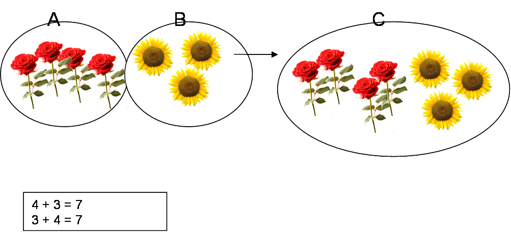 didattica matematica scuola primaria: Unione di insiemi e addizione ...
