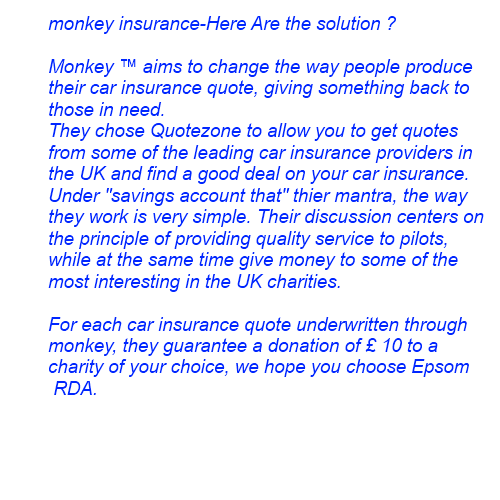 monkey insurance-Here Are the solution ? | The Best One