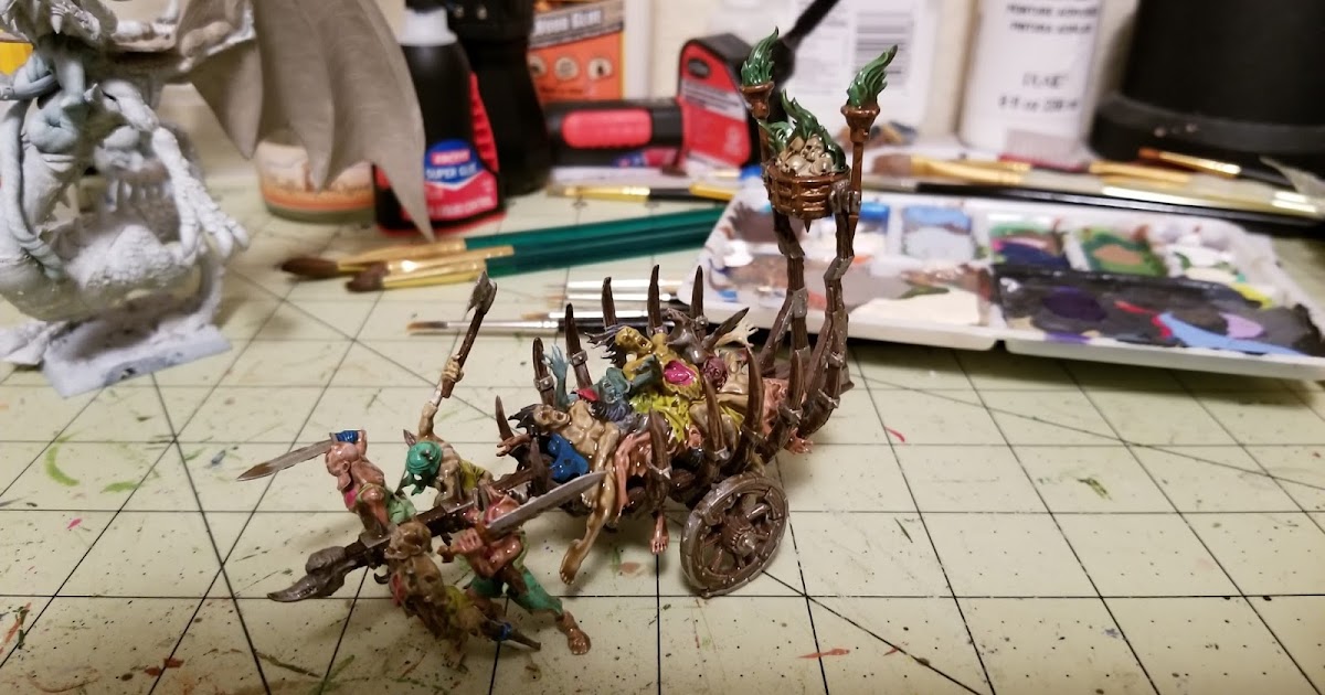 A Brush with Death: WIP the Corpse Cart