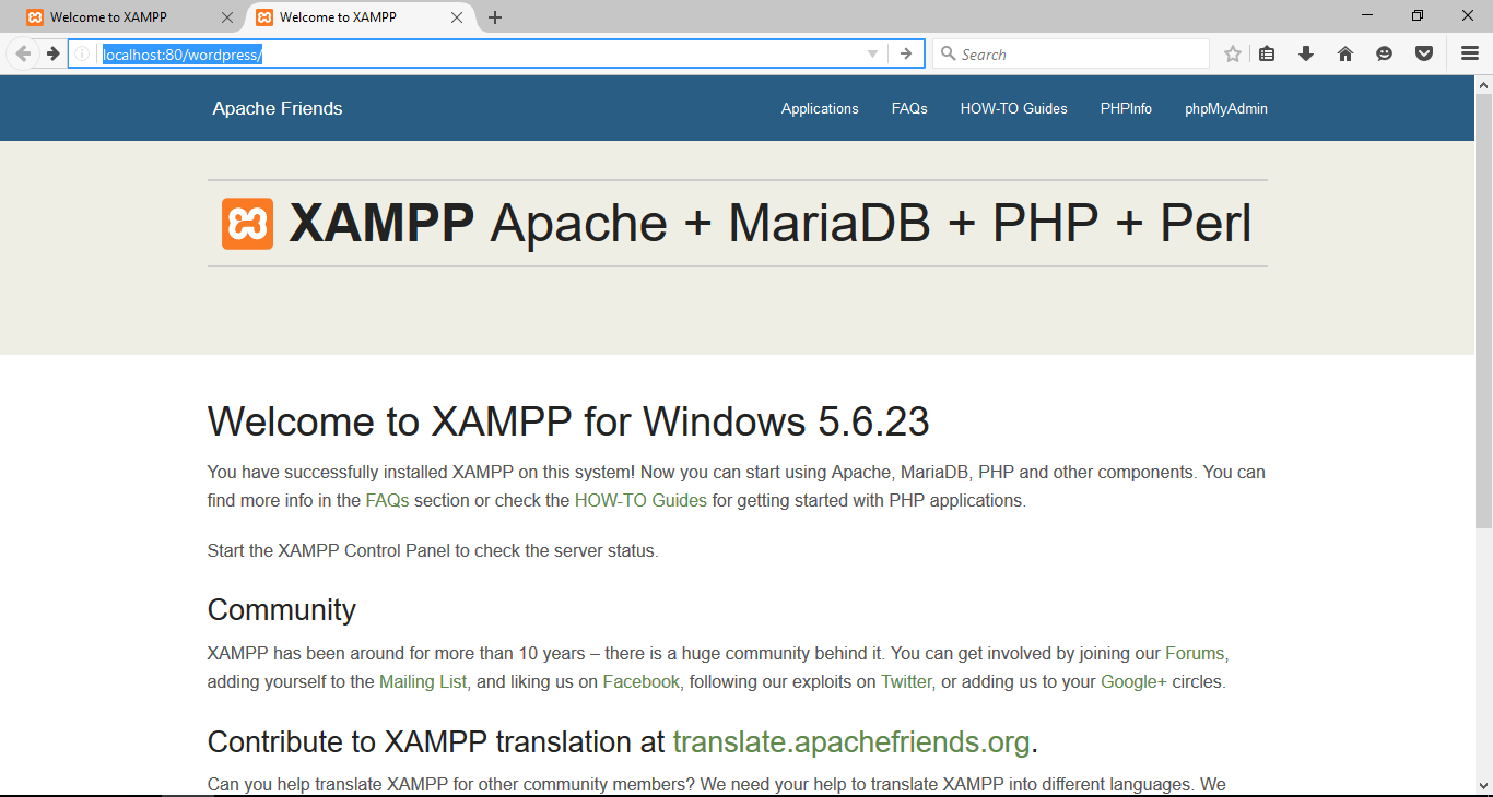 Install xampp and fix problem of port number - TechMAcSolution