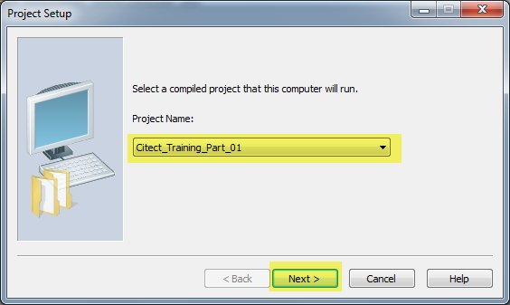 สอนการใช้งาน Vijeo Citect Scada ตั้งแต่เริ่มต้น ตอนที่ 8 Computer Setup Wizard Express And