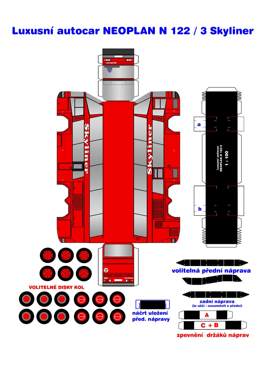 SP. Papel Modelismo: PaperBus Neoplan N122