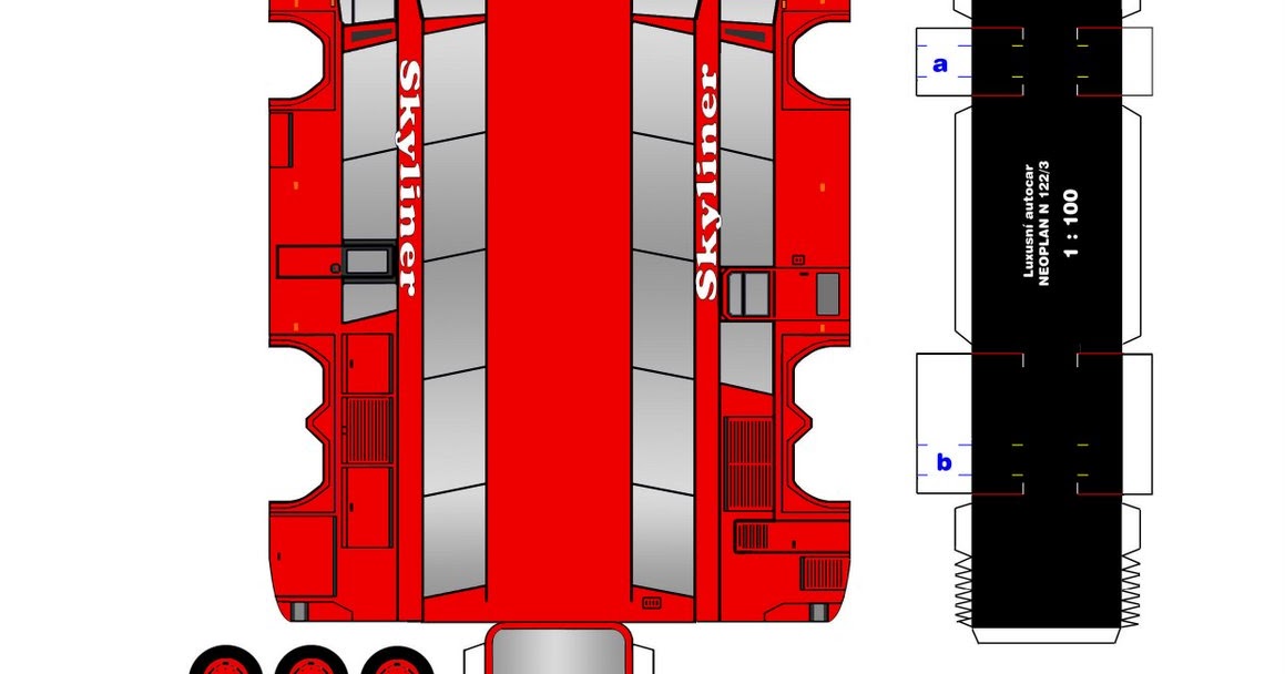 SP. Papel Modelismo: PaperBus Neoplan N122