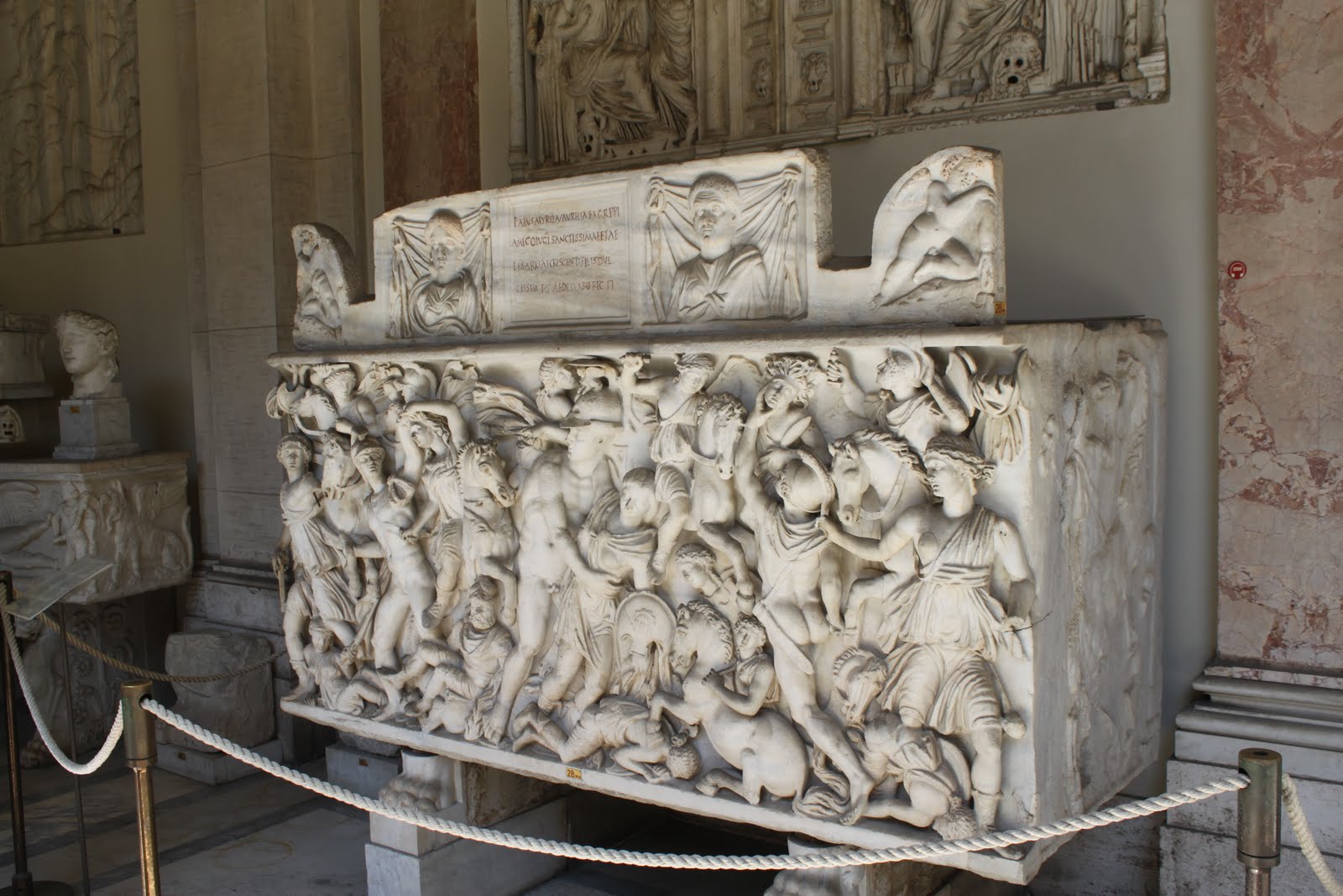 Byzigenous Buddhapalian: Day Two - Vatican Museums - Octagonal Courtyard