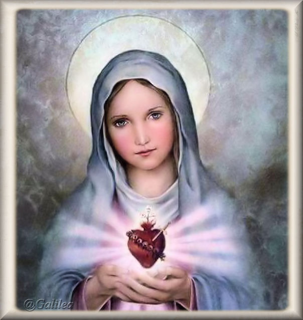 Imágenes religiosas de Galilea: Corazón de María