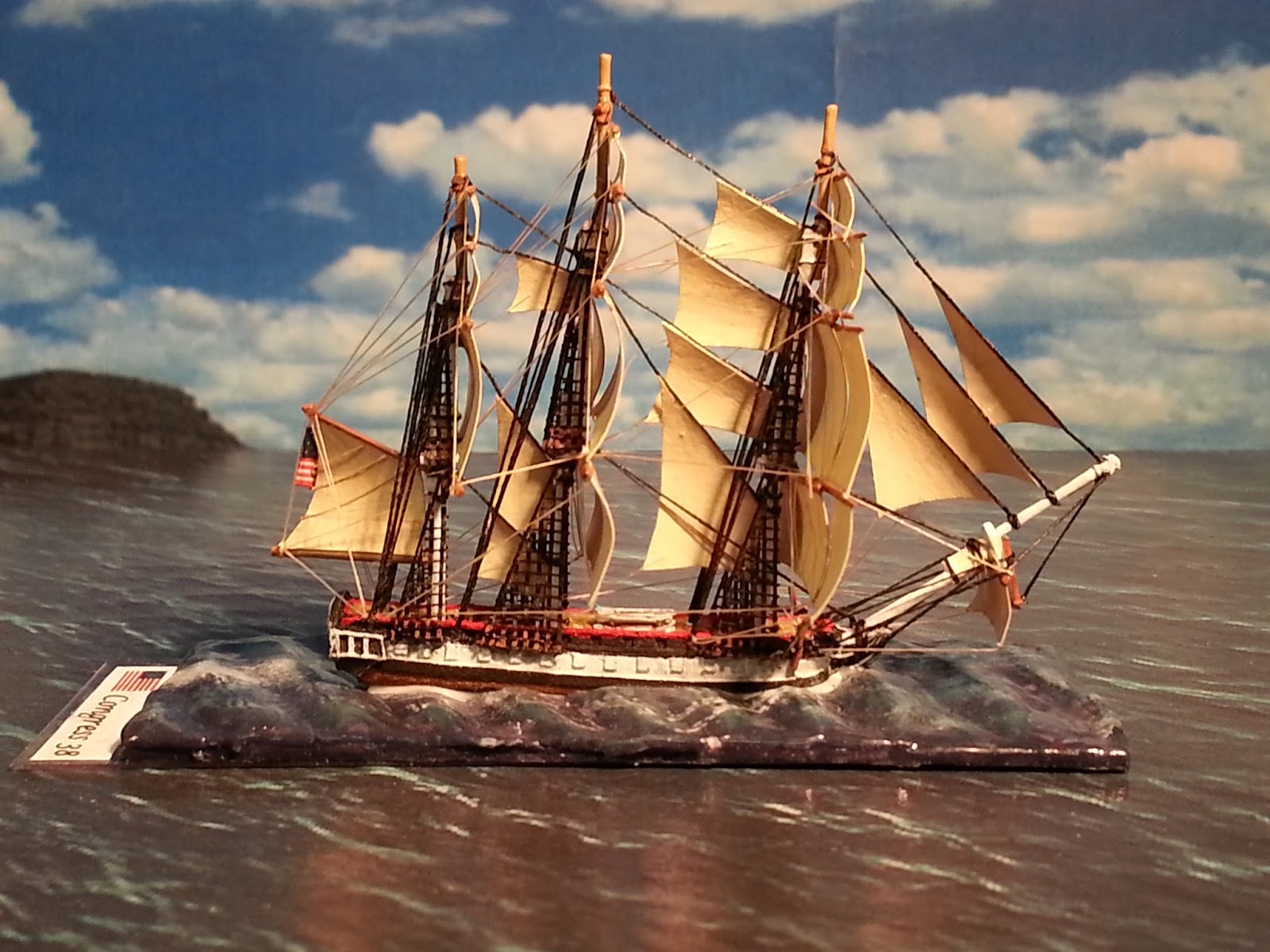 Langton 38-gun Frigate USS Congress – The Wargames Website