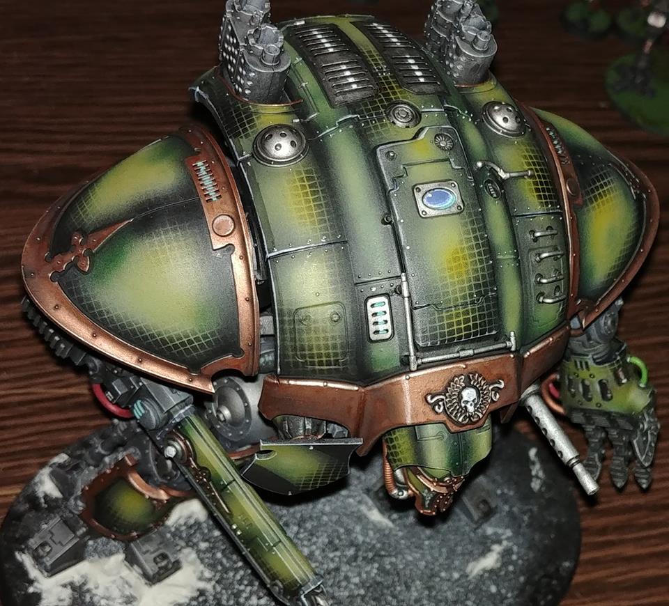 Painting an Imperial Knight for Warhammer 40k