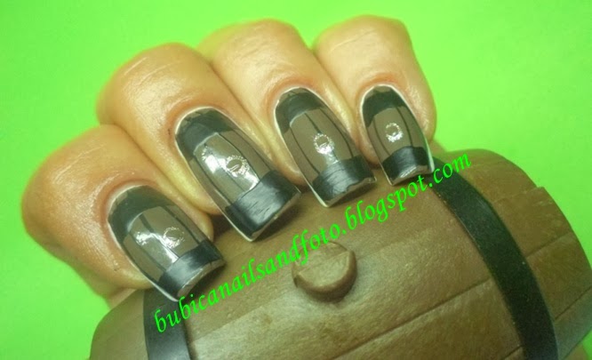 simple nails: 529 barrel nails , barrel nail art ,french mani ,brown ...