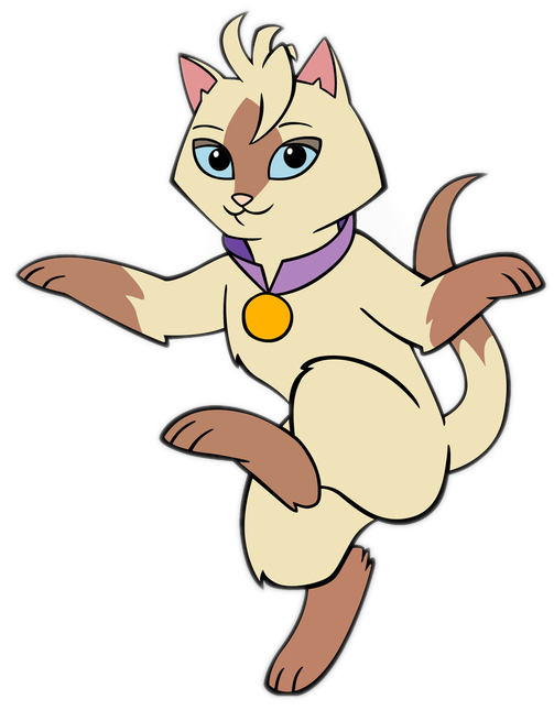 Cartoon Characters: Sagwa (PNG)