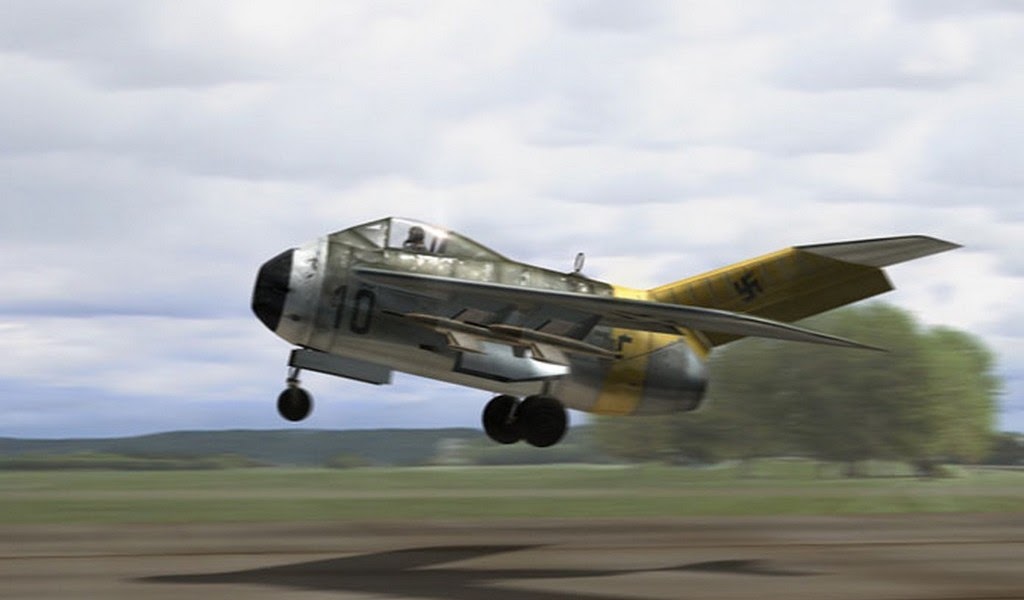 AVIÕES MILITARES: Focke-Wulf Ta 183 Huckebein