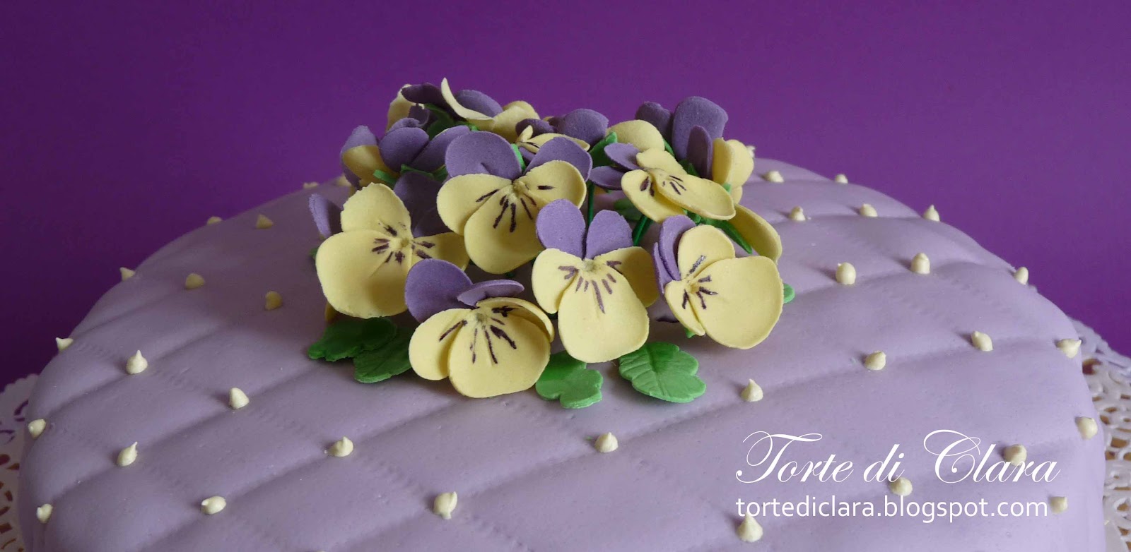 Torte di Clara: Violet cake