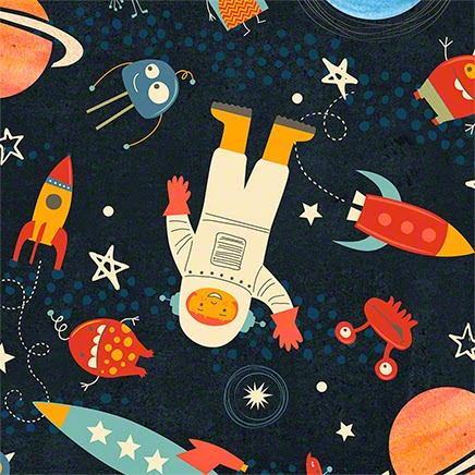 Jennifer Wambach Design and Illustration: Feeling a bit spacey